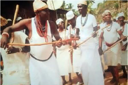 The Idai Echie festival of the Okpella peope
